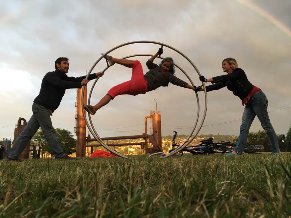 @ the FESTIVAL! – Human Hamster Wheel – sustainable BALLARD