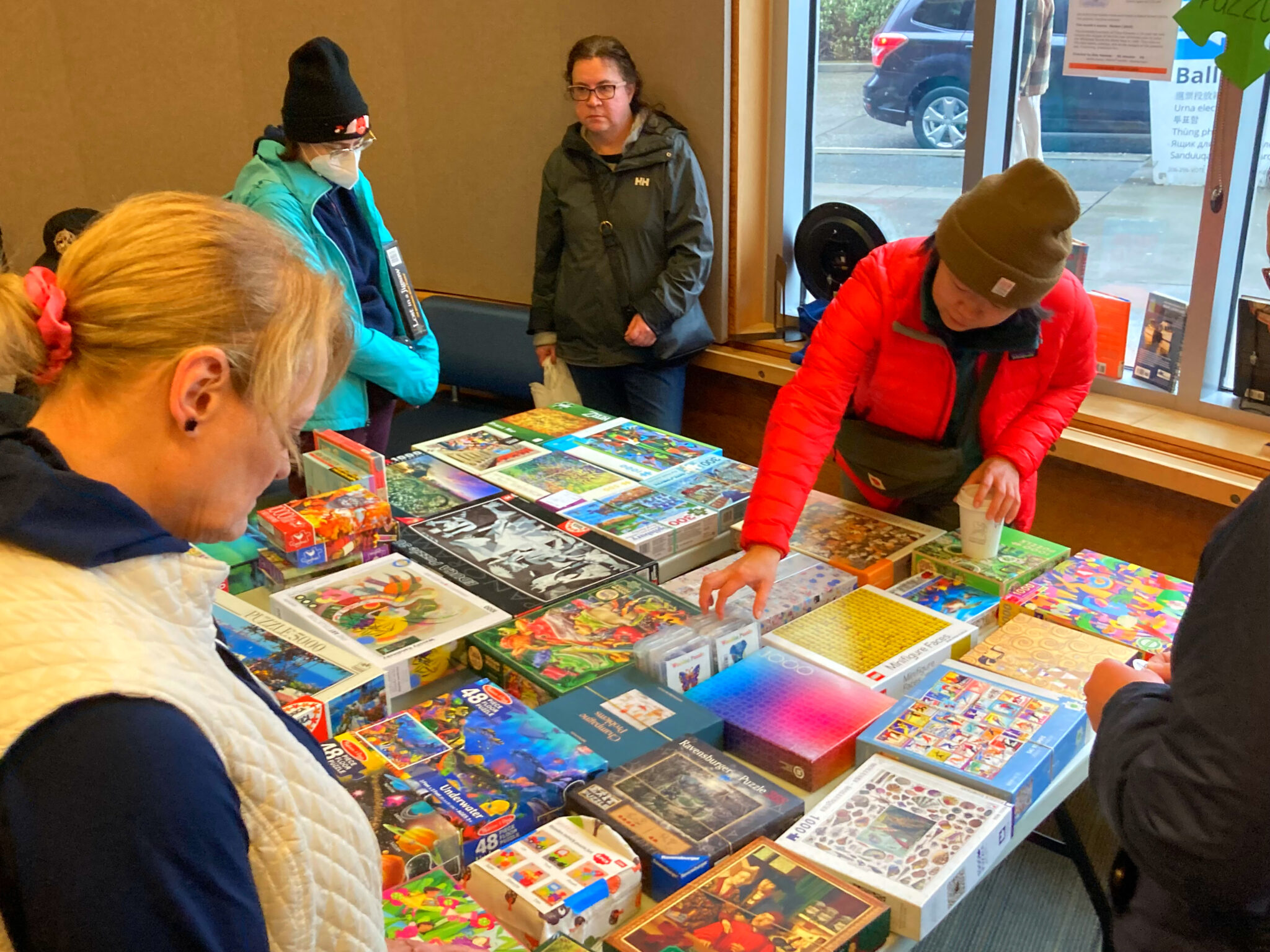 First Board Game and Puzzle Swap of 2025 – sustainable BALLARD